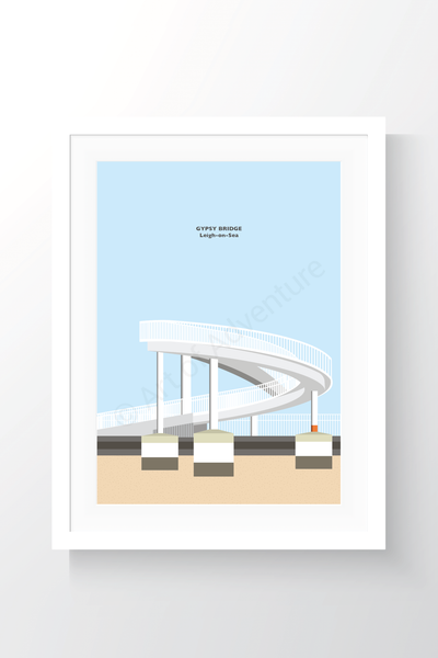 Gypsy Bridge Portrait – Leigh-on-Sea – Art of Adventure